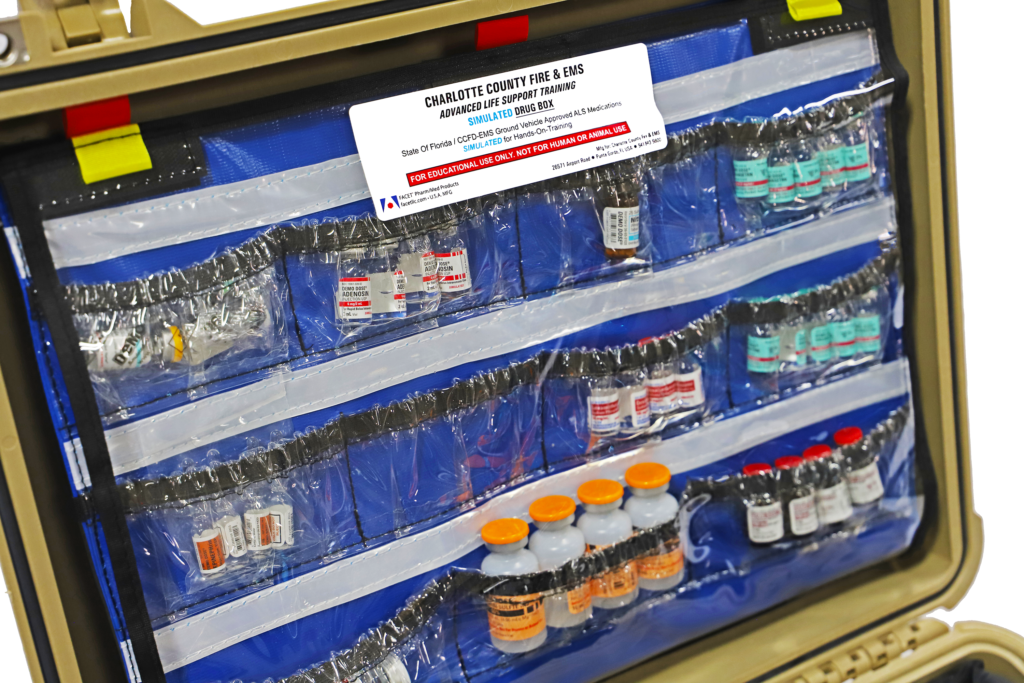 Fire & EMS Ground Vehicle Simulated Drug Box | Facet LLC